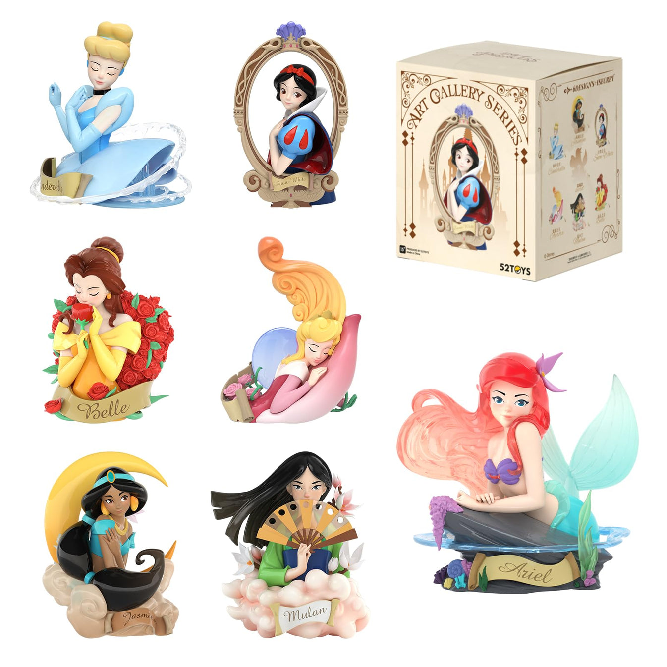 Disney Princess Art Gallery Series Blind Box – MNS